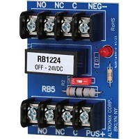 RB1224 Relay Modul, 12/24VDC, DPDT-Kontakte bei 5A