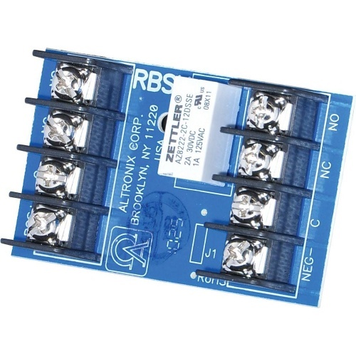 Altronix RBSNP Relaismodul, 12VDC, DPDT-Kontakte, gepolt
